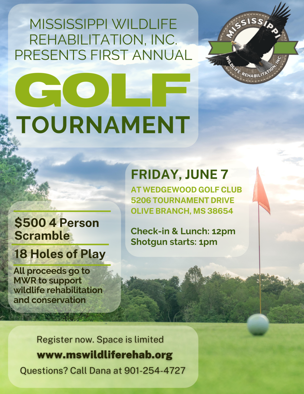 MWR Golf Classic Tournament – Mississippi Wildlife Rehabilitation, Inc